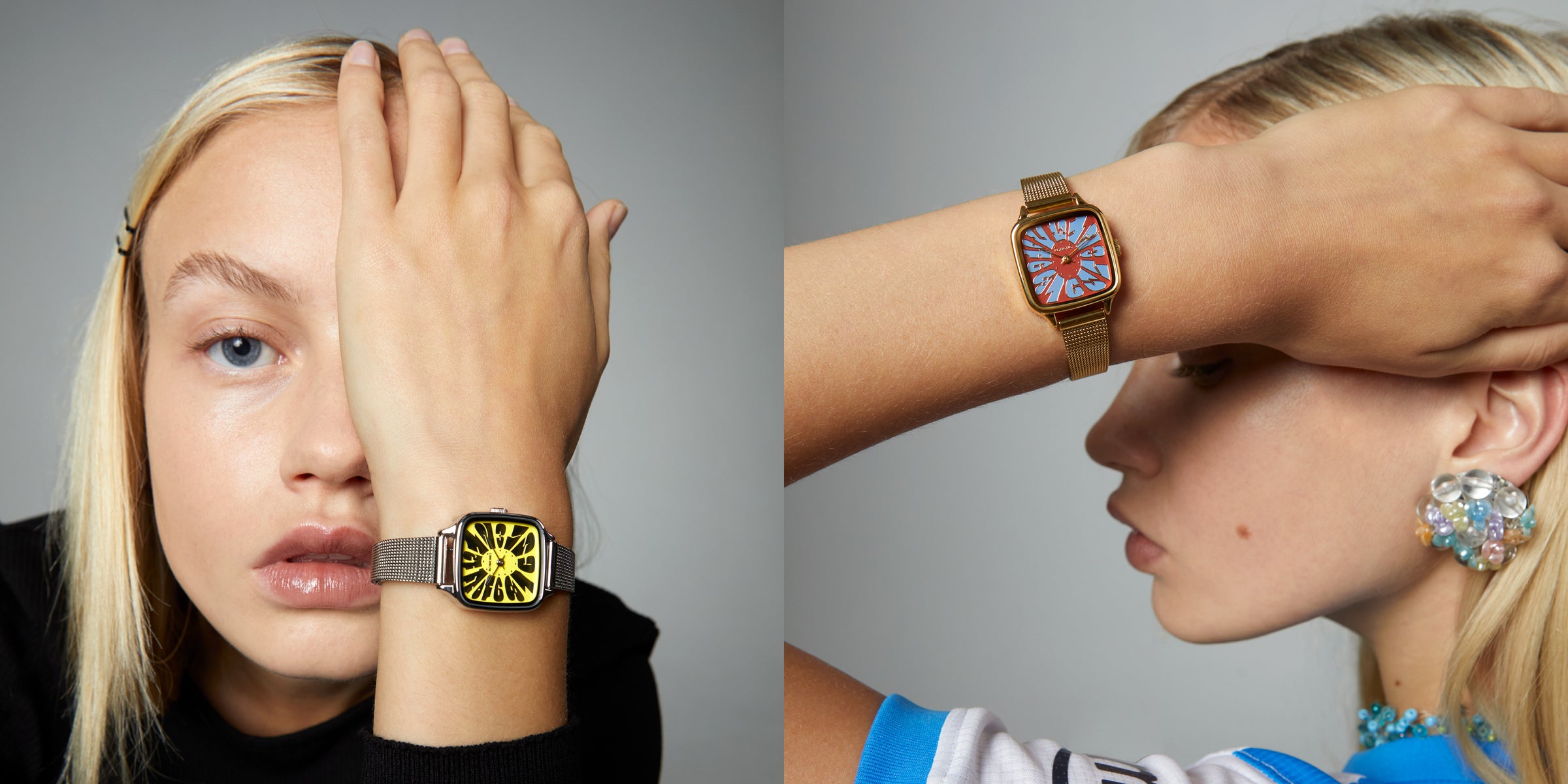 Kate Flower Royale Gold Maroon Blue – KOMONO